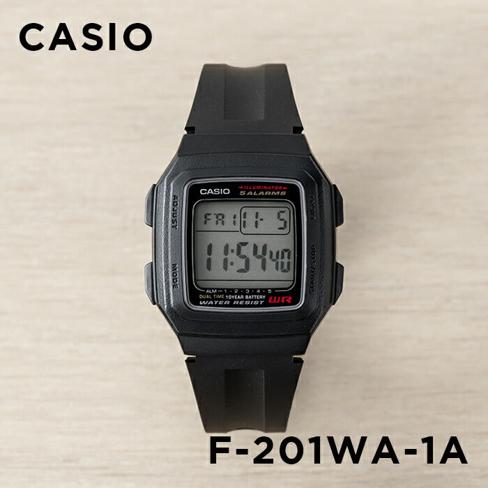 CASIO STANDARD F-201WA-1A